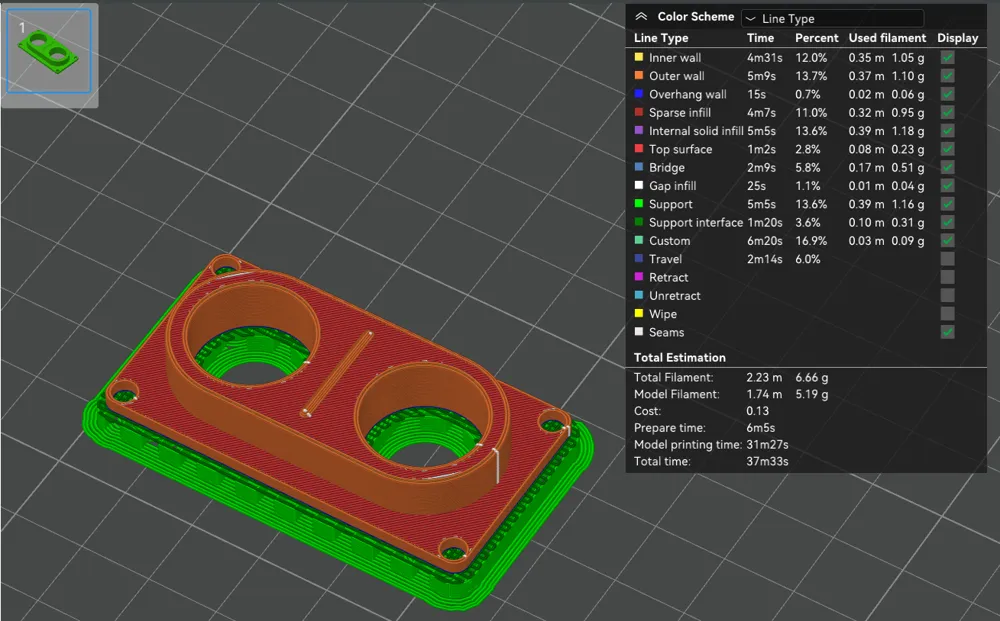 Ultrasonic sensor HC-SR04 holder - Free 3D Print Model - MakerWorld
