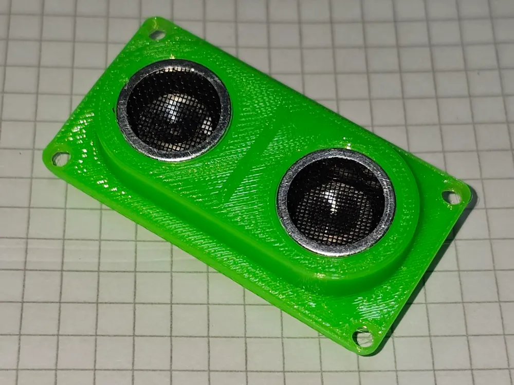 Ultrasonic sensor HC-SR04 holder - Free 3D Print Model - MakerWorld