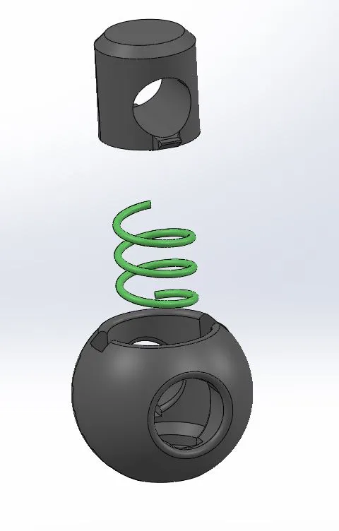 Cord Lock - Free 3D Print Model - MakerWorld