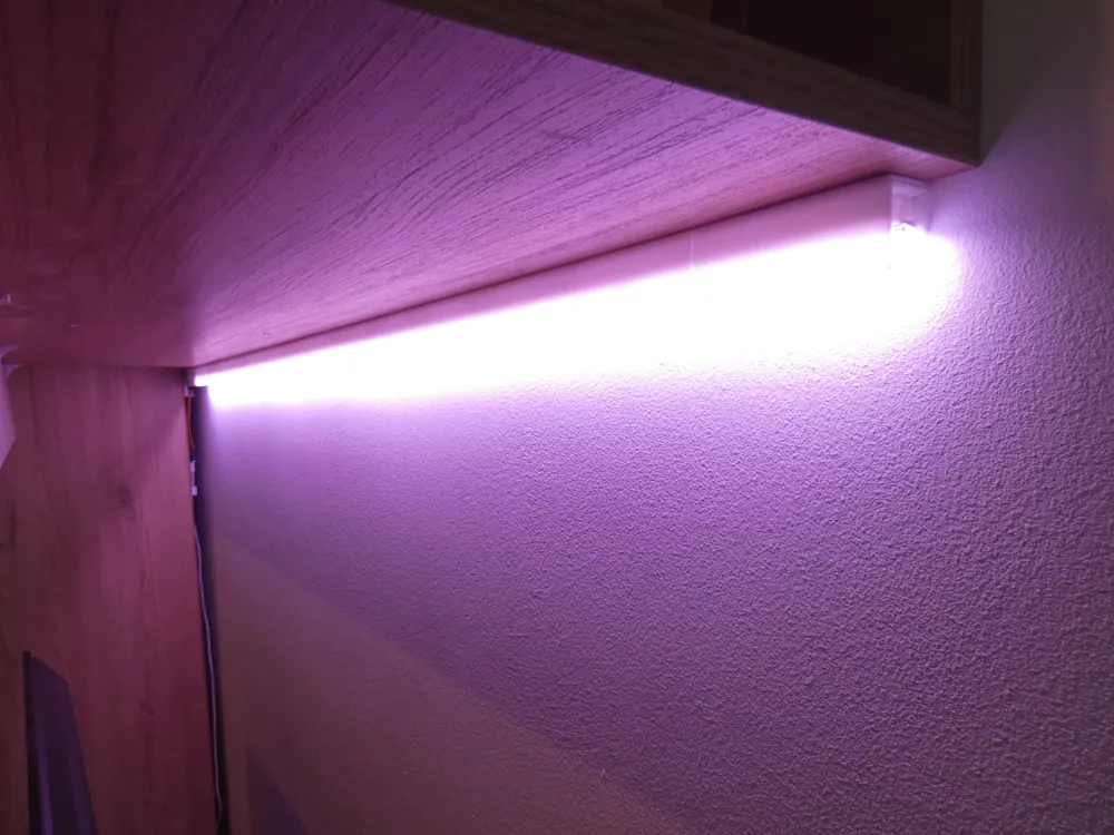 Modular LED Strip Track Luma Cove Inspired - Free 3D Print Model ...