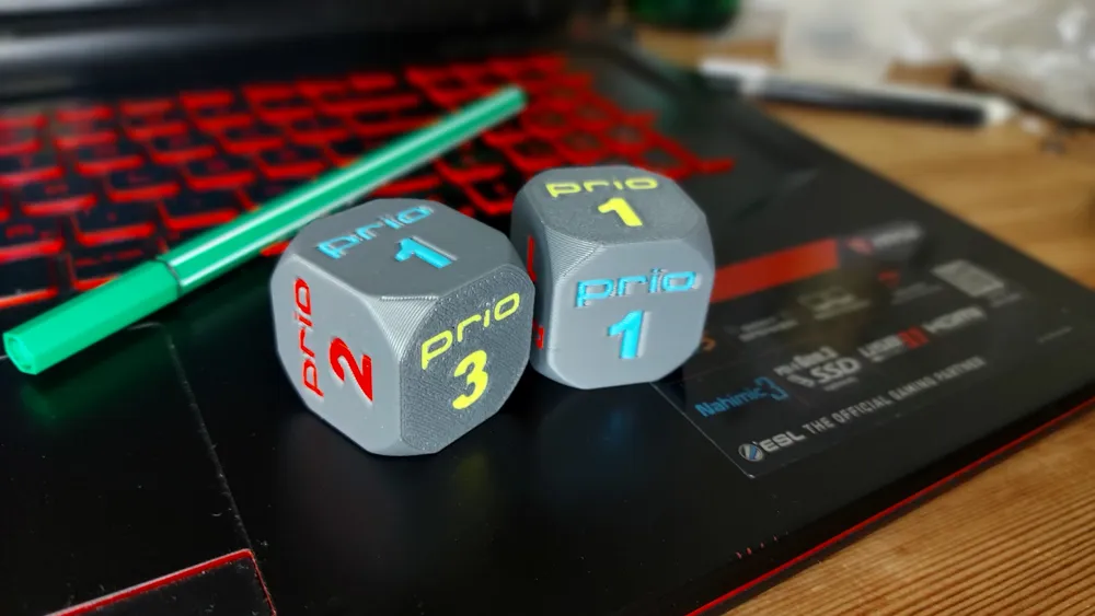 Priority choice dice by user_2965468379 - MakerWorld