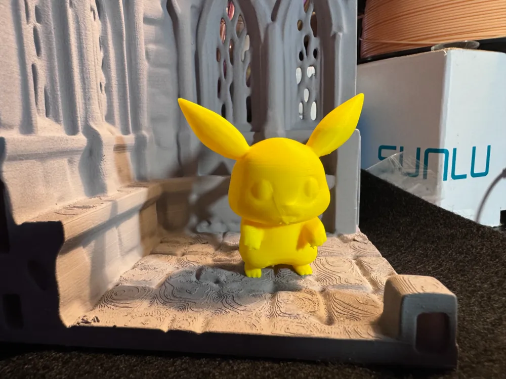 Pikachu-Inspired Chibi Model by CorwineCustoms.3D LLC - MakerWorld