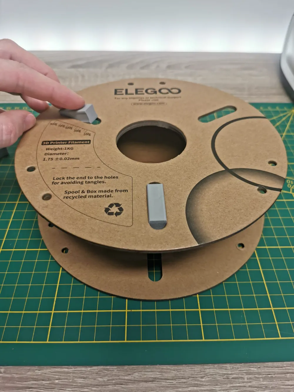 ELEGOO cardboard spool connector by KOODIMI MakerWorld: Download Free ...