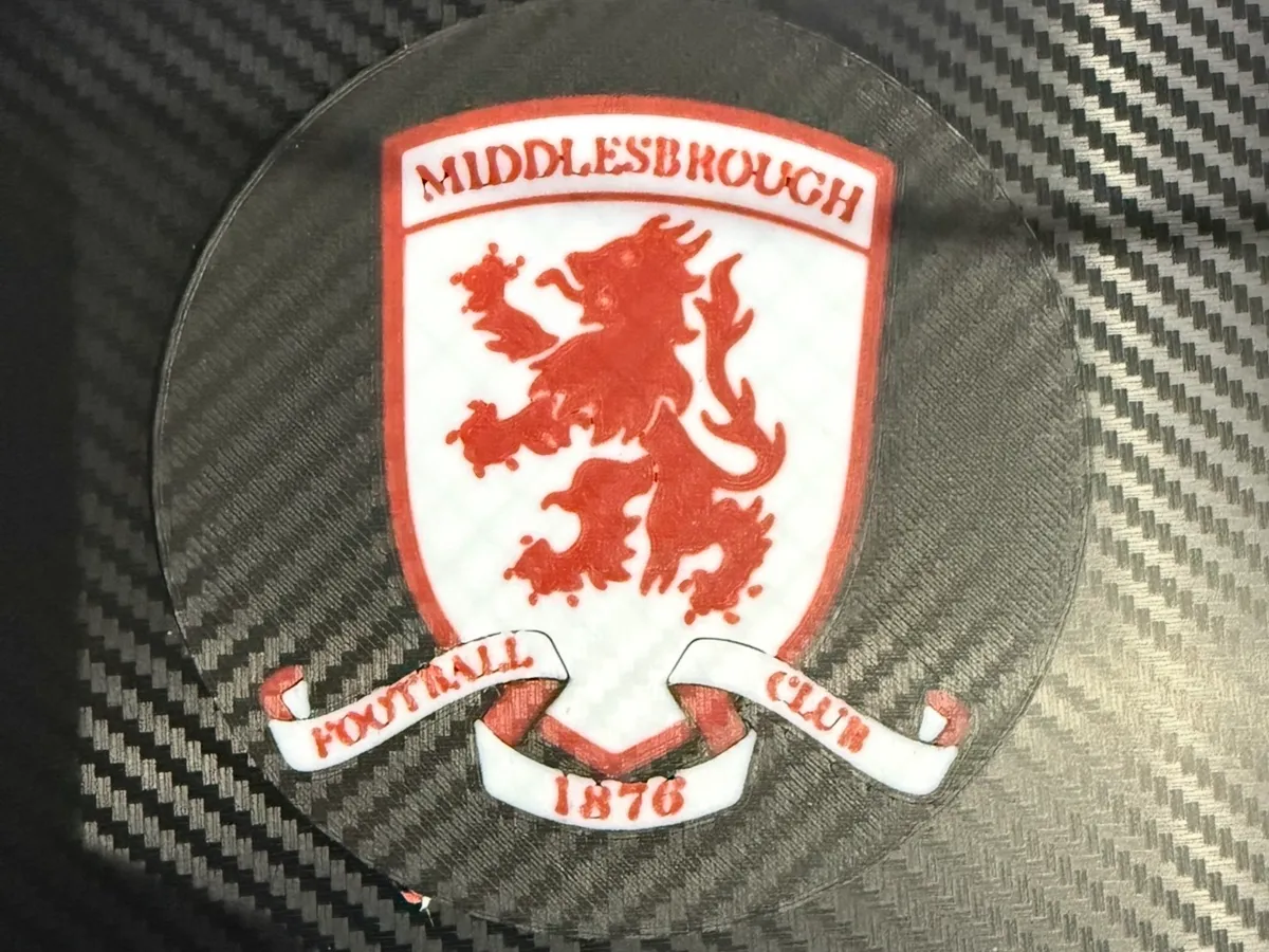 Middlesbrough FC Coaster Set - Free 3D Print Model - MakerWorld