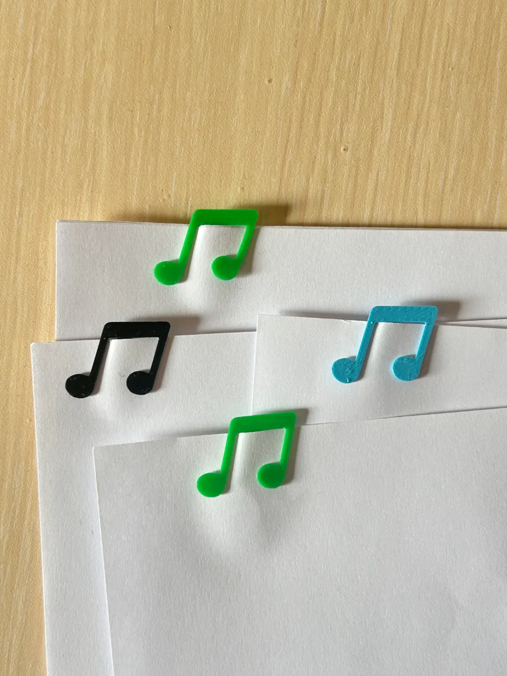 Musical Note Paper Clips by 3D Fun Factory MakerWorld: Download Free 3D ...