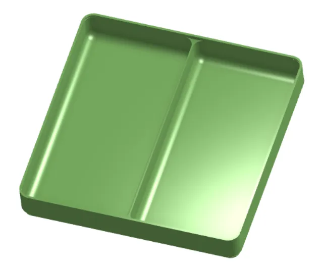 Versatile Interlocking Box with Customizable Layouts - 150mm by 150mm ...