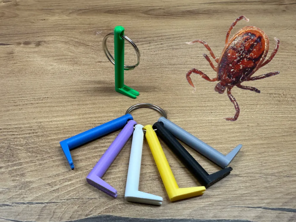 Tick Remover Keychain by mika MakerWorld: Download Free 3D Models