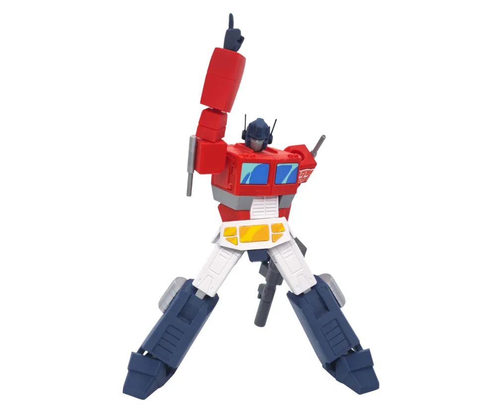 Transformers Devastation Optimus Prime Figure V2 by congee prints ...