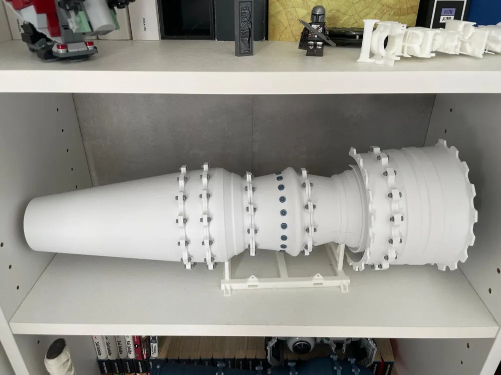 Low Bypass Turbofan Long Exaust Nozzle by salsi MakerWorld: Download ...