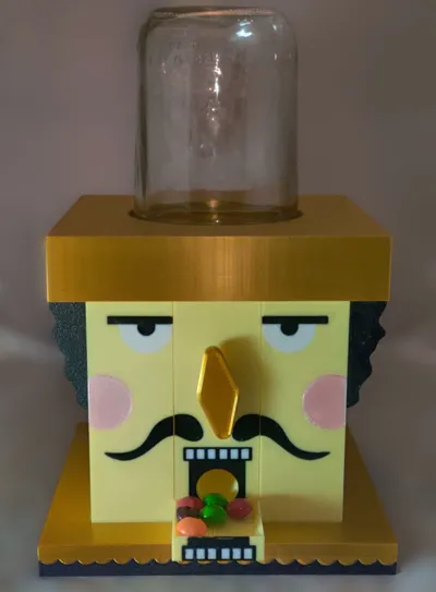 Nutcracker Candy Dispenser - Free 3D Print Model - MakerWorld
