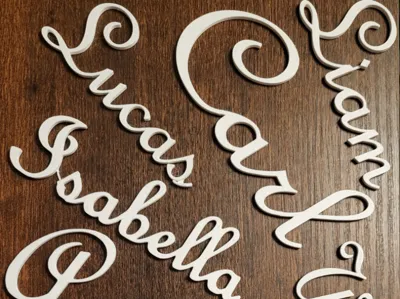 Ultimate 3D Name Collection | Collection - MakerWorld: Download Free 3D ...