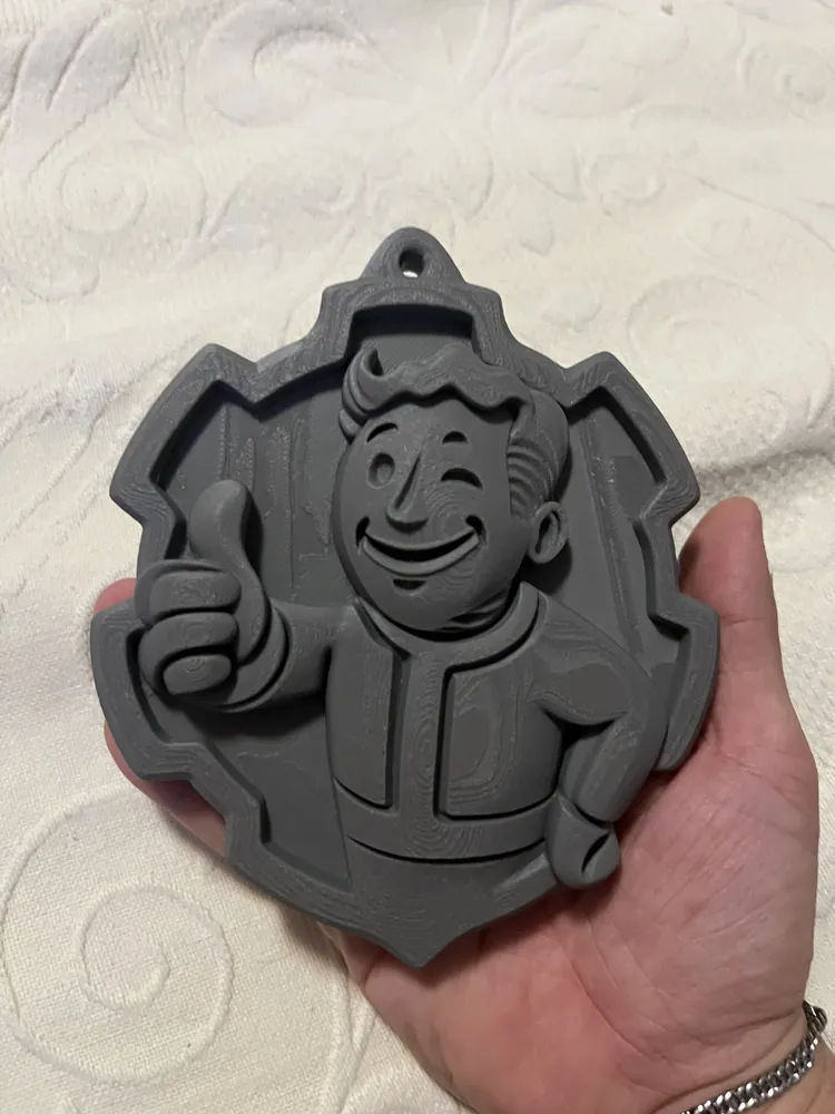 Vault-Boy Bust – Fallout ispired Wall Trophy by Lancilnove MakerWorld ...