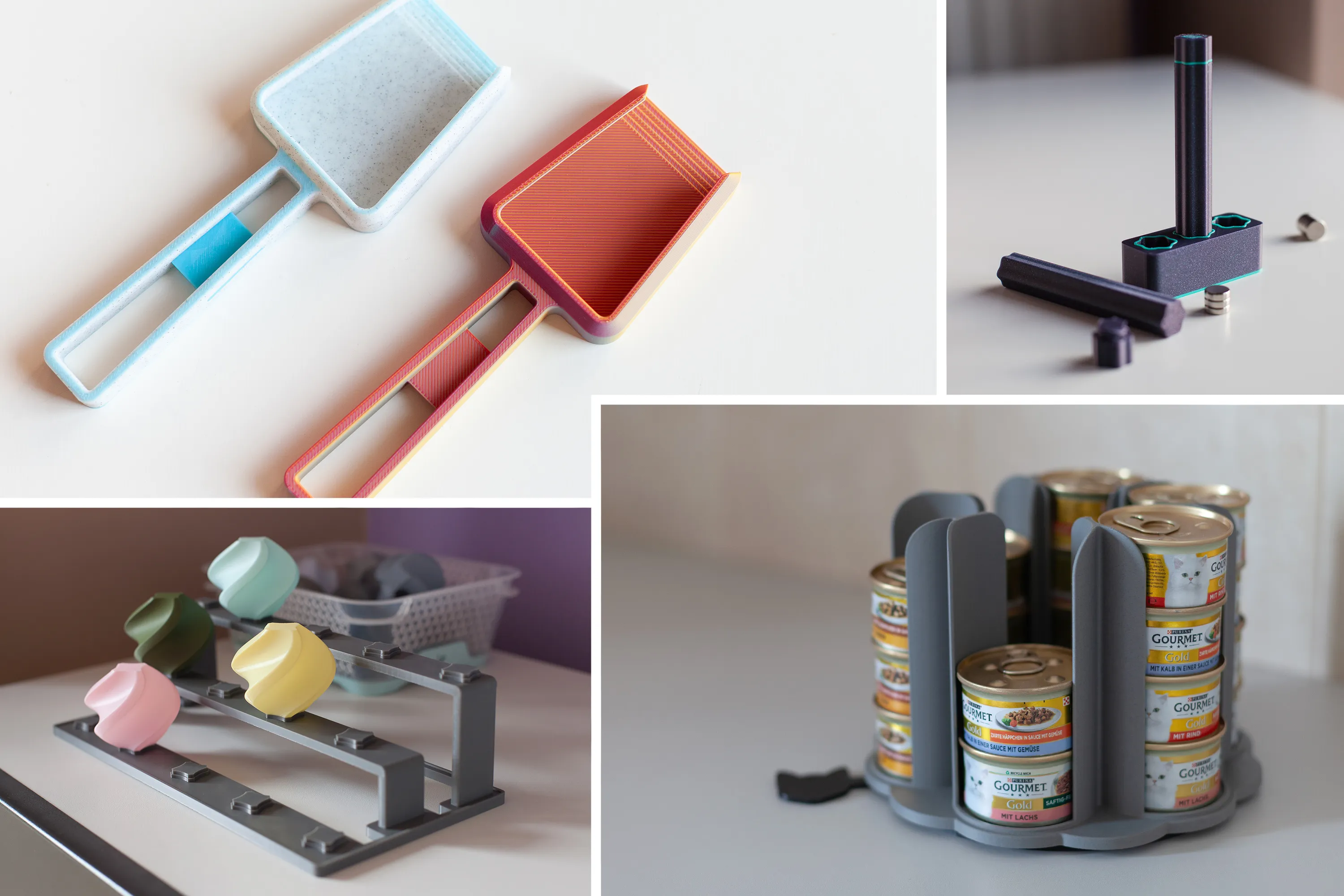 Bambu Lab Filament Display Model Stand by Jessica MakerWorld: Download ...