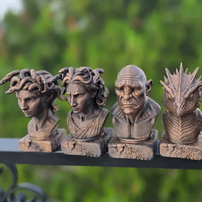 Fantasy Busts Collection | Collection - MakerWorld: Download Free 3D Models