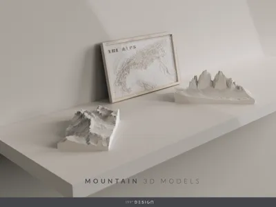 Mountain 3D Models | Collection - MakerWorld: Download Free 3D Models