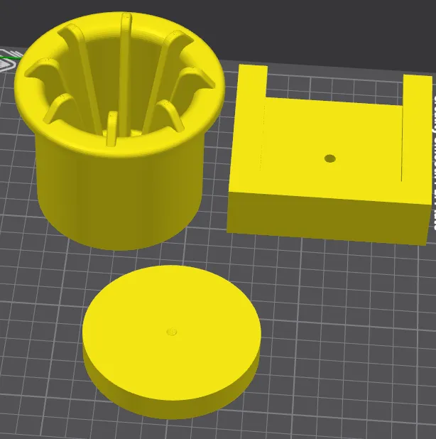 Spool quick connect attachment for wall mount Remixed by Harleyman74 ...