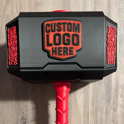 Hammer Logos | Collection - MakerWorld: Download Free 3D Models