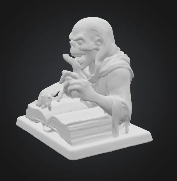 Crypt Keeper Storyteller Statue by SirPrintZAlot MakerWorld: Download ...