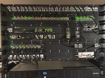 Modular Server Rack Mount 19"10" | Collection - MakerWorld: Download ...