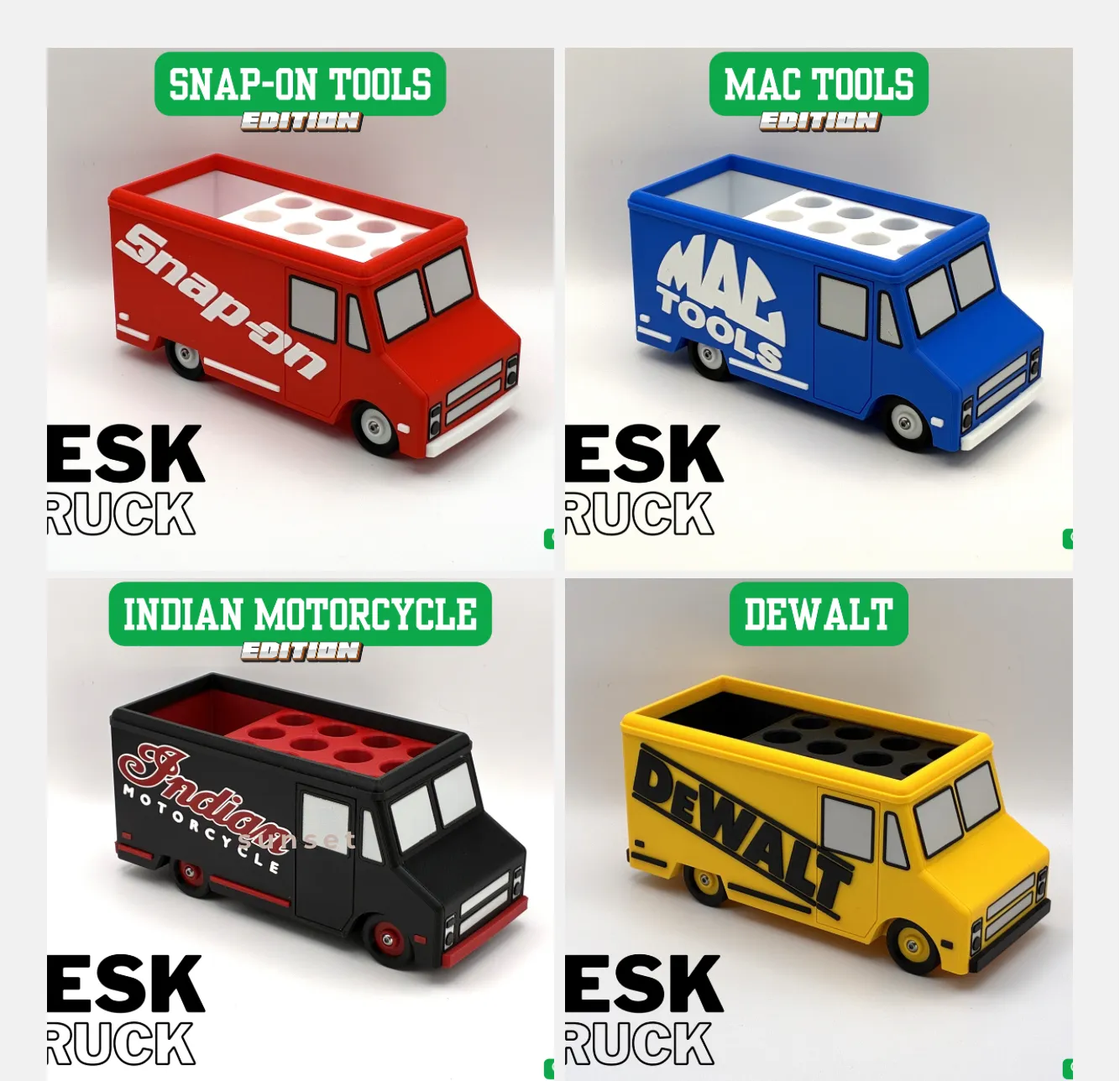 John Deere tractor desk truck organizer pen holder by Mrtk1970 ...