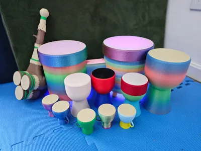 Drums! Printable and Playable! | Collection - MakerWorld: Download Free ...