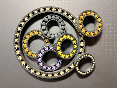 fidget rings | Collection - MakerWorld: Download Free 3D Models