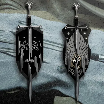 Broken Narsil Wall Display | Collection - MakerWorld: Download Free 3D ...