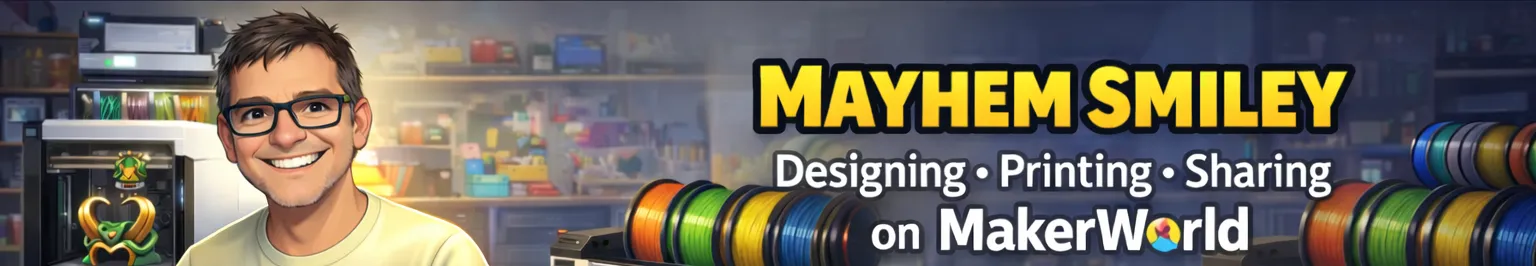 Mayhem Smiley | Publicado - MakerWorld