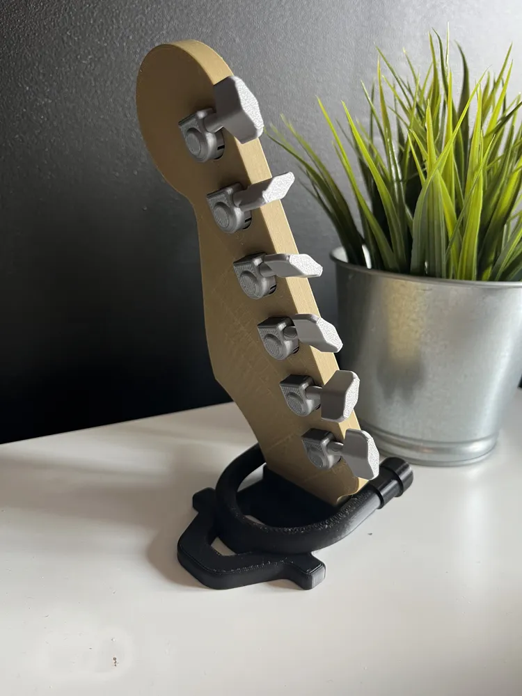 Fender Phone Stand - Free 3D Print Model - MakerWorld