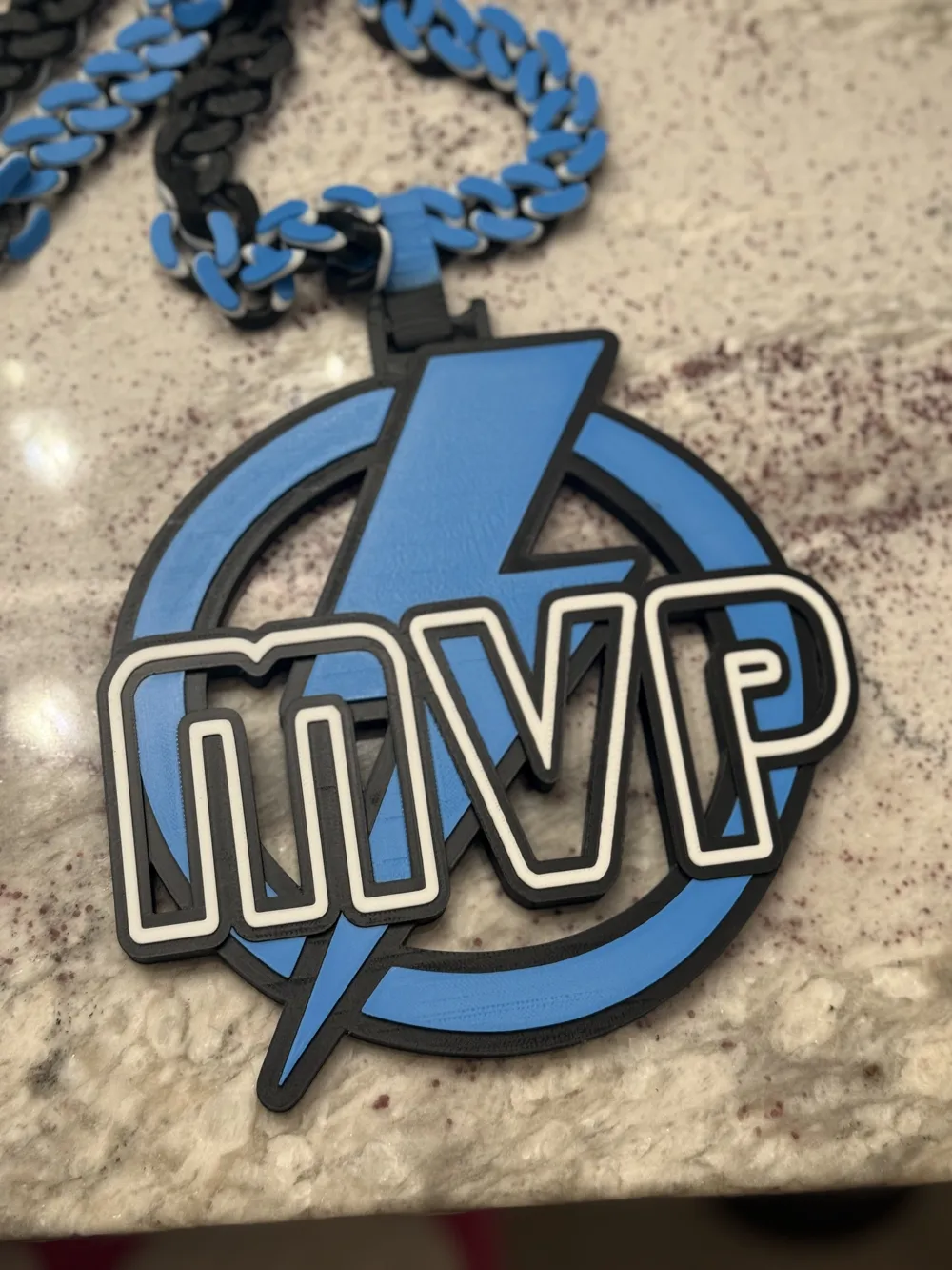 Lightning MVP Hype Chain - Cuban Link - Team Chain by SRQ3D MakerWorld ...