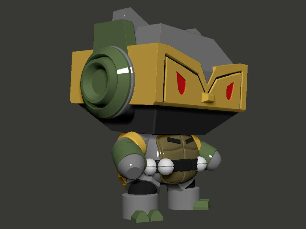 Metalhead McDonald's Happy Meal Hello Kitty TMNT by Black Gorilla ...