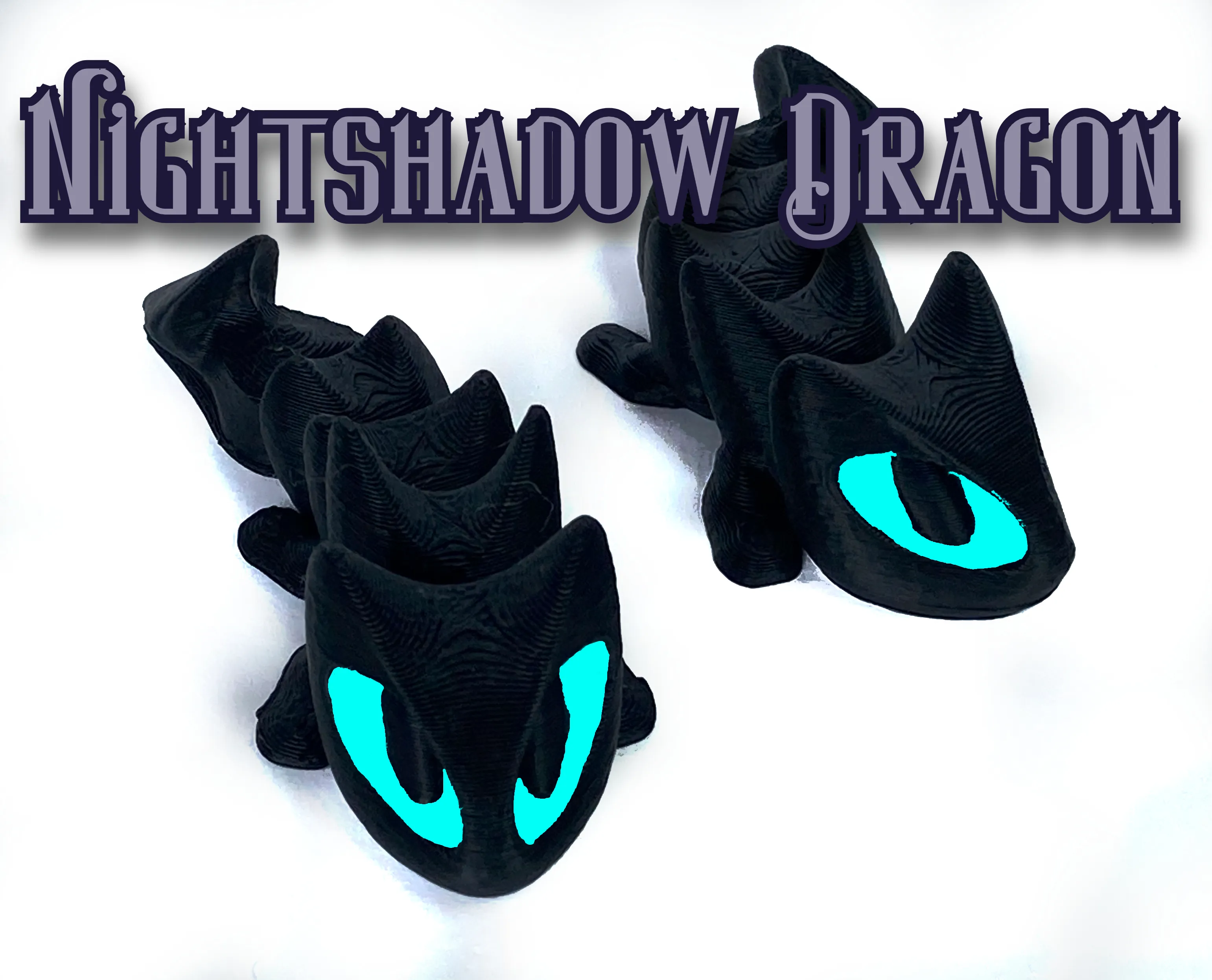 41" XL cute crystal dragon X-Flex X-Strength by BlueRiverMountain3D ...