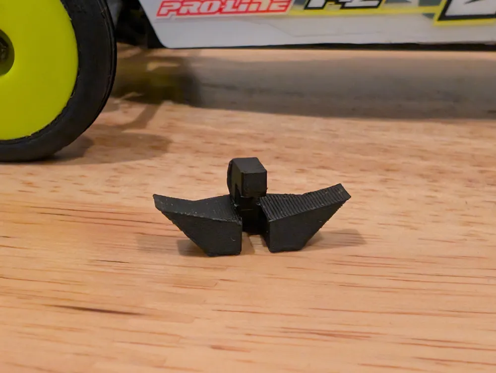 Losi Micro-B retaining clip (replace velcro) - Free 3D Print Model ...