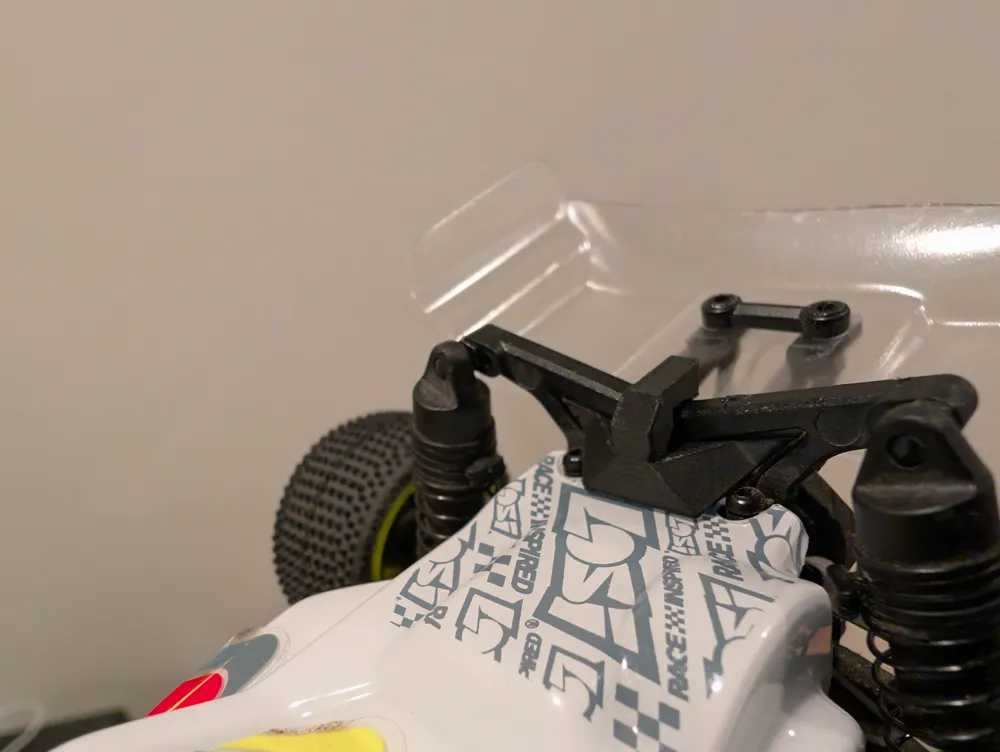 Losi Micro-B retaining clip (replace velcro) - Free 3D Print Model ...