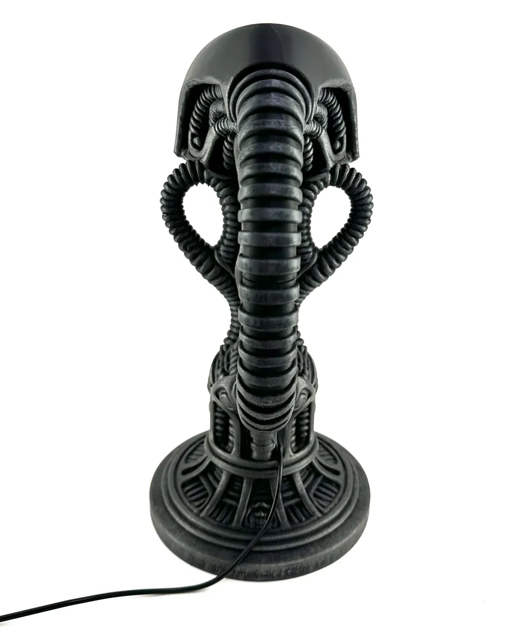 The Giger Lamp - uses LED001 Kit - Xeno style desk by ChainsawGraphics ...