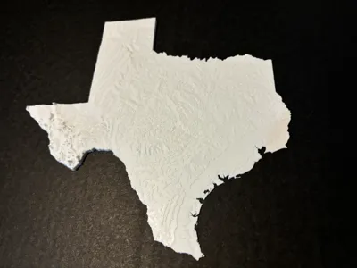 US State Terrain | Collection - MakerWorld: Download Free 3D Models