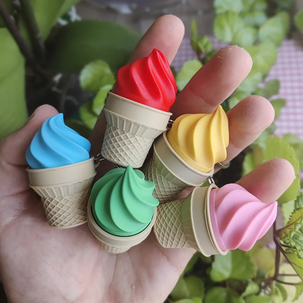 Ice Cream Clicker - Free 3D Print Model - MakerWorld