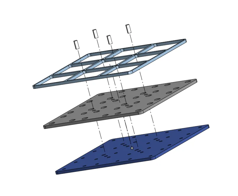 Gridfinity - Baseplates - 1x1 thru 6x7 by Spikeon Studio MakerWorld ...