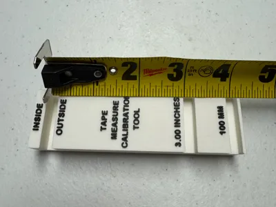 Tape measure calibration tool | Collection - MakerWorld: Download Free ...