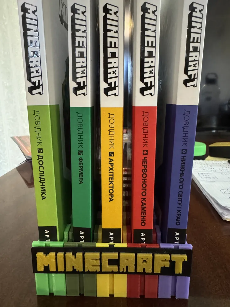 Minecraft book holders - Free 3D Print Model - MakerWorld
