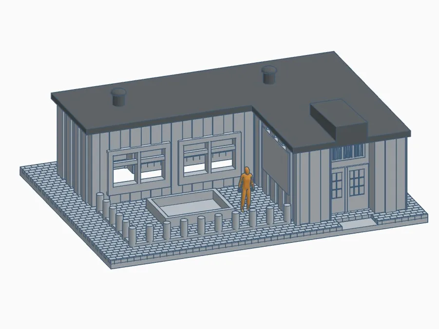 N Scale /Gauge Model Railway Building by Trenko MakerWorld: Download ...