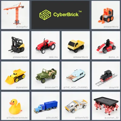 CyberBrick: Accessories | Collection - MakerWorld: Download Free 3D Models