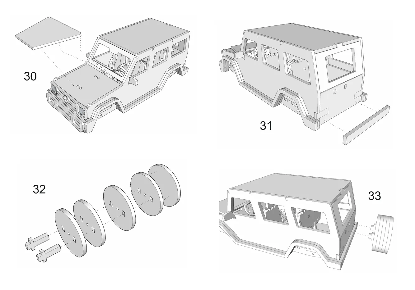 G-Class car model - Free 3D Print Model - MakerWorld