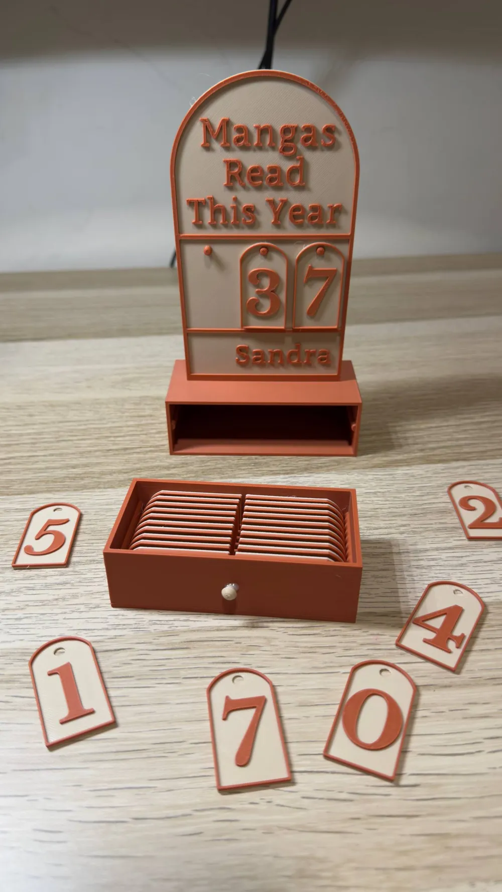 Book Counter - Free 3D Print Model - MakerWorld