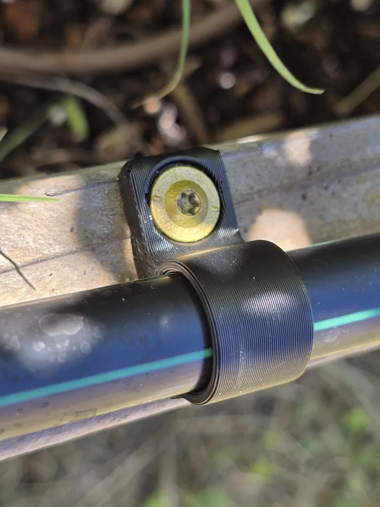 Screw down open clip for 16mm Drip Irrigation hose by AbeFM1 MakerWorld ...