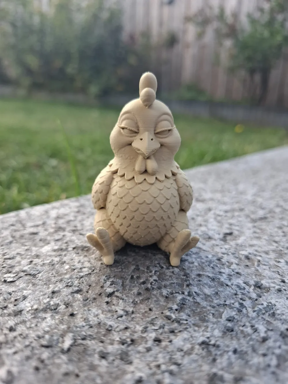 Chill Chicken - Free 3D Print Model - MakerWorld