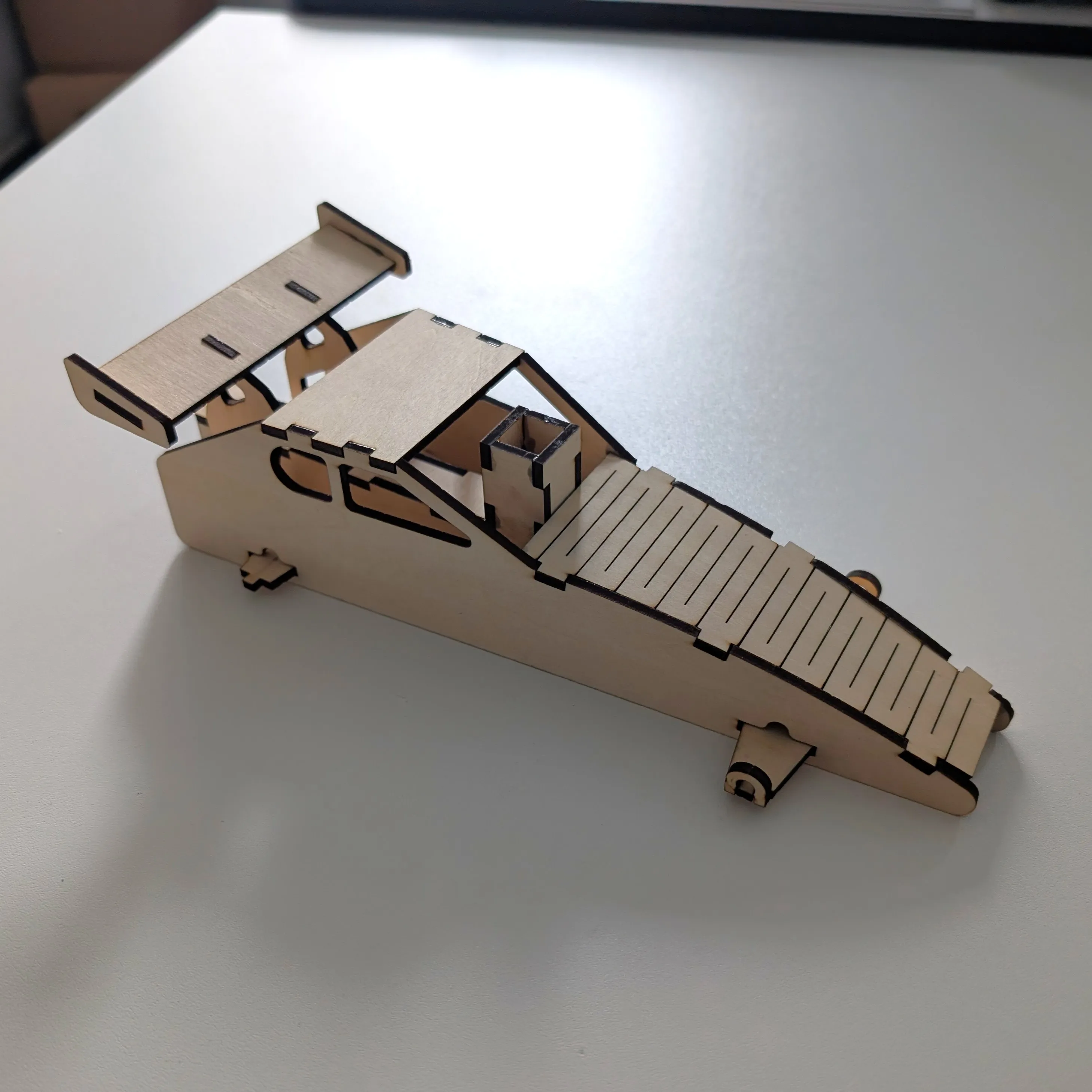 Balloon-Powered Dragster - Free 3D Print Model - MakerWorld