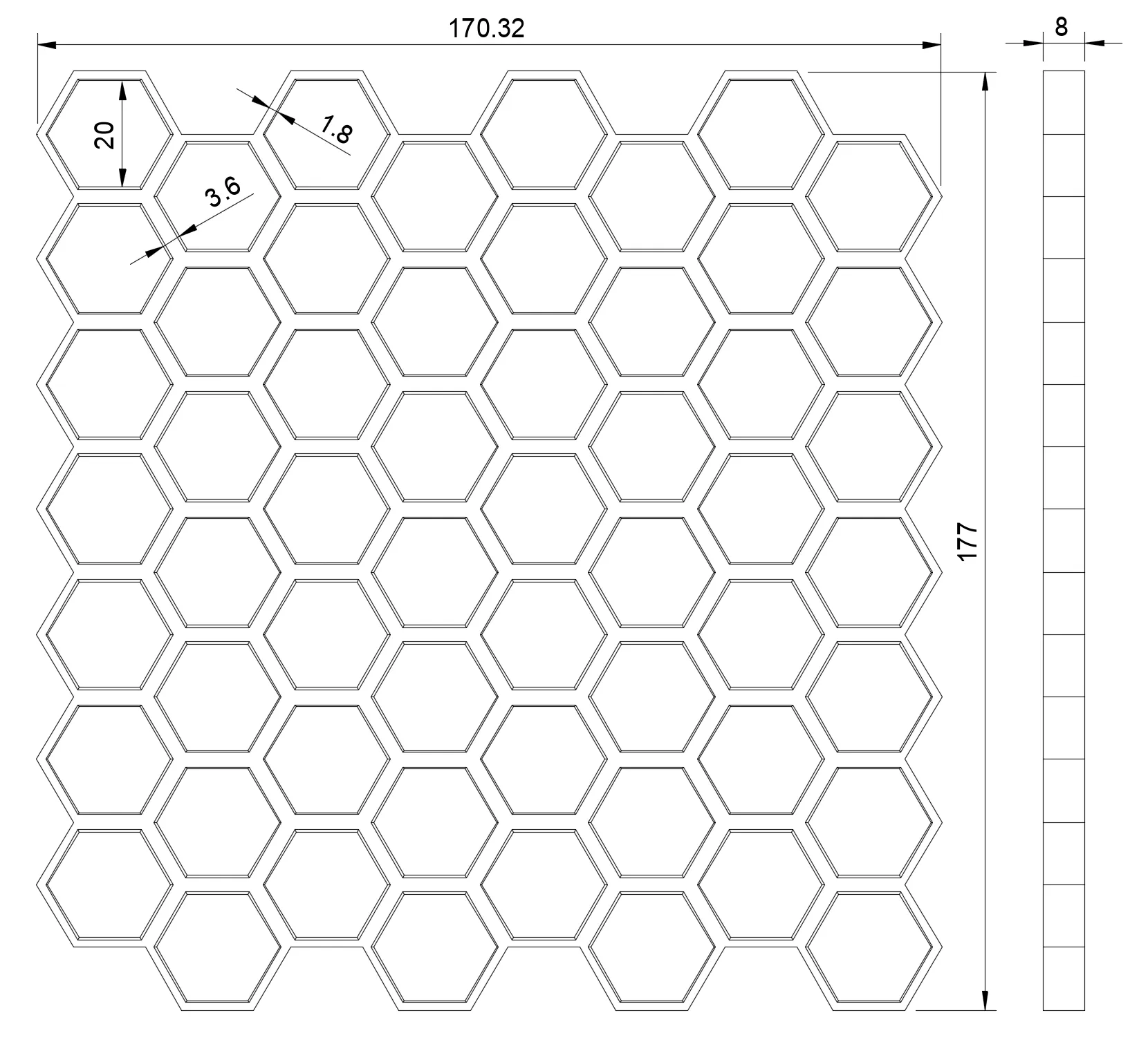 Honeycomb storage wall by rostap - MakerWorld