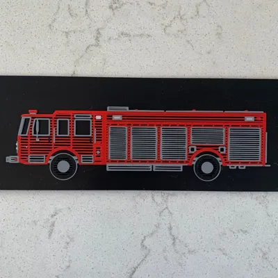 Fire Truck Blueprints Series | Collection - MakerWorld: Download Free ...