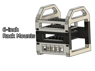 6-inch Rack Mounts | Collection - MakerWorld: Download Free 3D Models